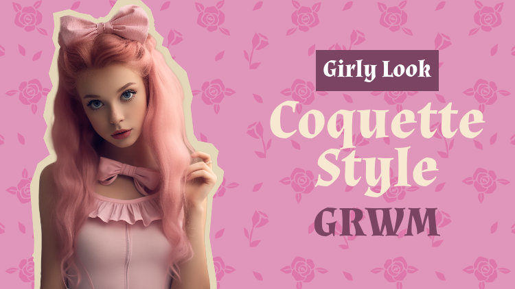 Placeit - YouTube Thumbnail Generator for a Girly Fashion Vlog Inspired ...