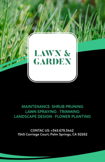 Placeit - Flyer Template to Design a Landscaping Flyer