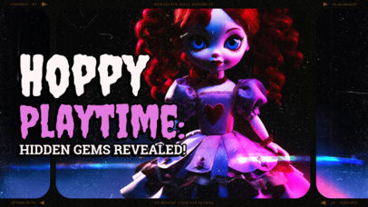 Placeit - Creepy YouTube Thumbnail Maker With a Doll Graphic Inspired ...