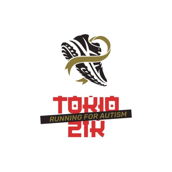 Placeit - Autism Race Logo Creator Featuring a Sneaker Graphic with a ...