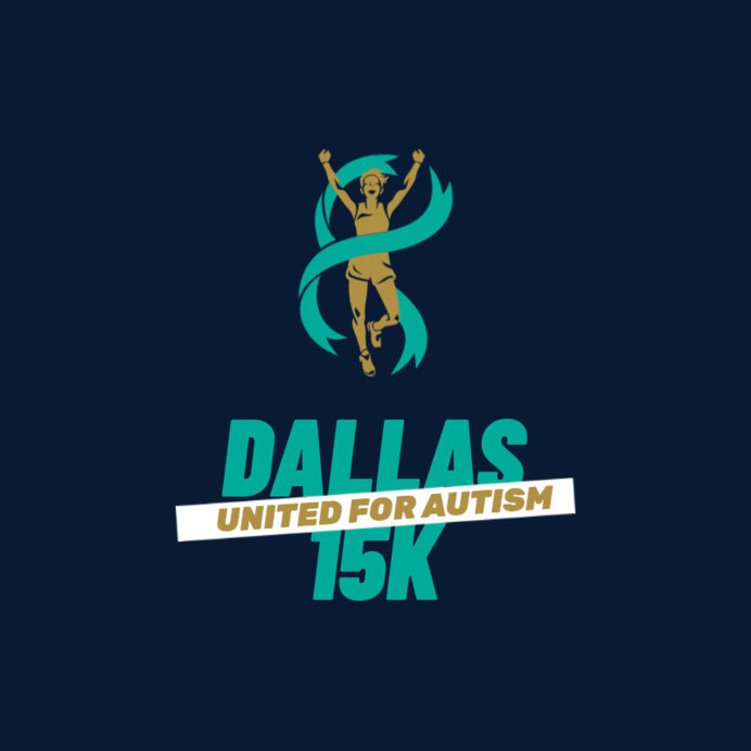 Placeit - Charity Race for Autism Logo Creator with a Cheerful Runner ...