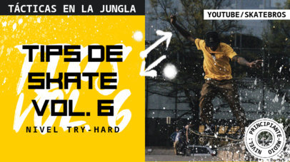 Placeit - YouTube Thumbnail Maker Featuring a Split Background with a ...