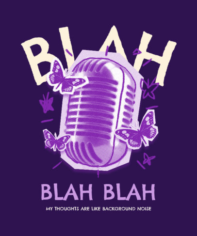 Placeit - T-Shirt Design Creator Featuring an Olivia Rodrigo-Inspired ...