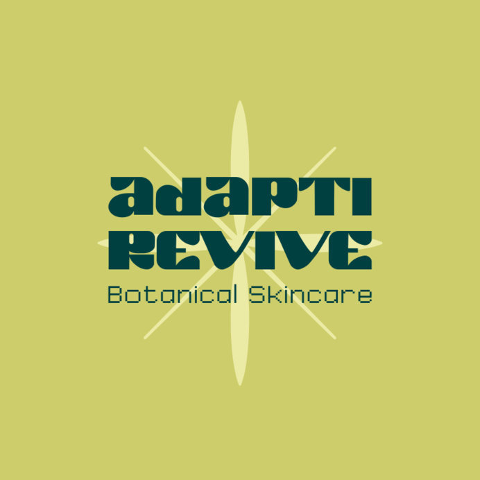 Placeit - Logo Creator for a Botanical Skincare Adaptogen Product