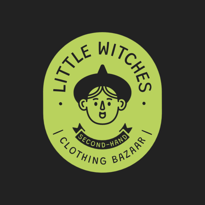 Placeit - Thrift Store Logo Maker Featuring a Happy With Illustration