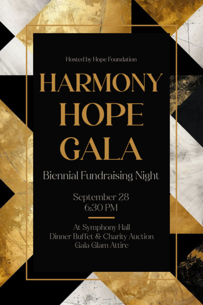 Placeit - Invitation Generator for a Garden Gala Event