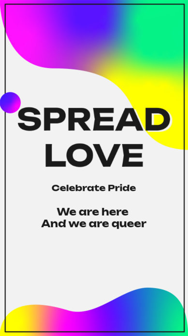 Placeit - Instagram Story Maker to Promote a Queer and Pride Campaign