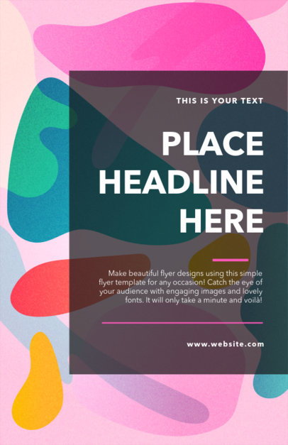 Placeit - Basic Flyer Design Template for Artsy Flyers