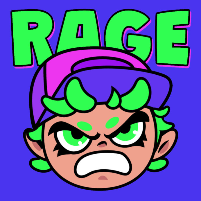 Placeit - Twitch Emote Generator With an Ink War Game-Inspired Mad ...