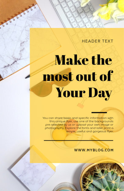 Placeit - Basic Flyer Template to Design Modern Flyers