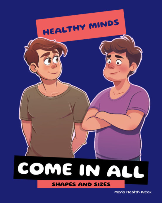 Placeit - Masculinity Instagram Post Maker for Men's Health Week