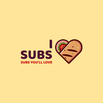 Placeit - Logo Maker for Sandwich Restaurants