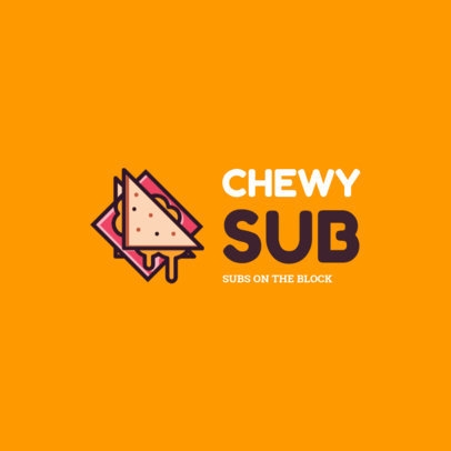 Placeit - Sub Restaurant Logo Maker