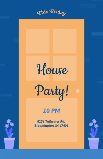 Placeit - Online Flyer Maker for House Parties