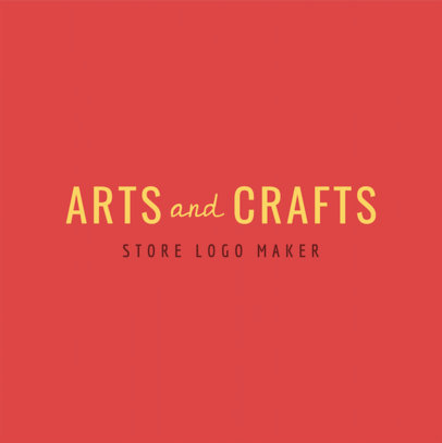 Placeit - Handmade Crafts Logo Template