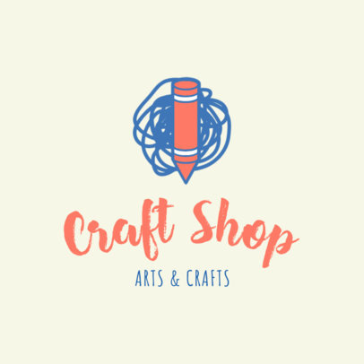 Placeit - Handmade Crafts Logo Template