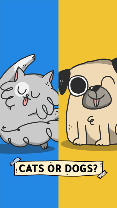 Placeit - Food Poll Instagram Story Maker