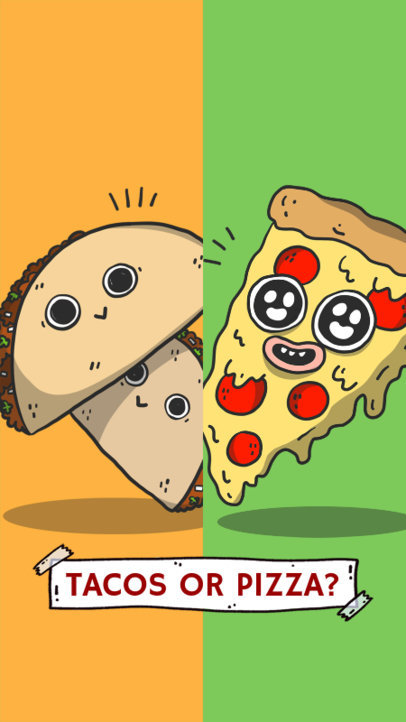 Placeit - This or That Poll Insta Story Template