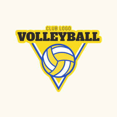 Placeit - Volleyball Team Logo Maker