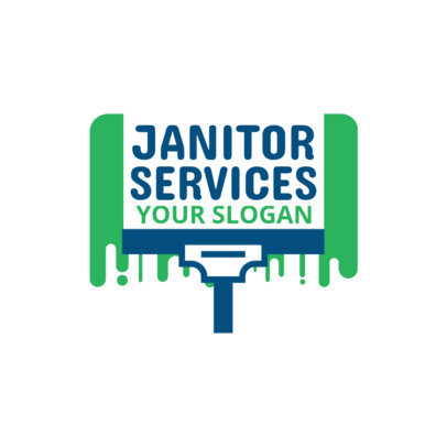 Placeit - Logo Generator for Janitorial Services