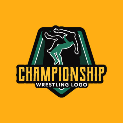 Placeit - Wrestling Logo Template