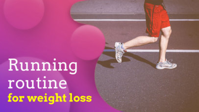 Placeit - YouTube Thumbnail Maker for an Upper Body Workout Vlog