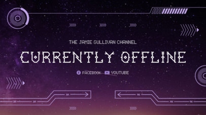 Placeit - Minimalistic Twitch Offline Banner Maker