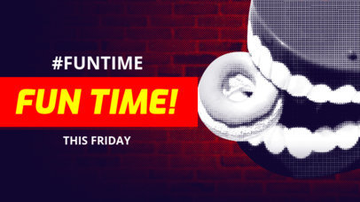 Placeit - YouTube Thumbnail Template for a Comedy Video