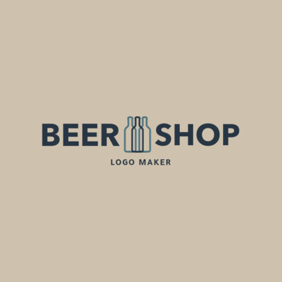 Placeit - Elegant Liquor Store Logo Design Template