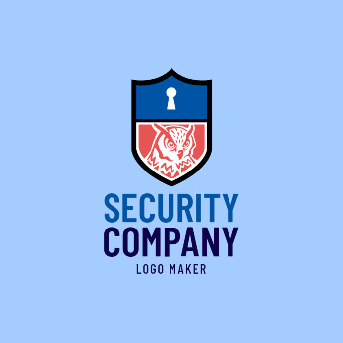 Placeit - Security Company Logo Maker with Owl Icon