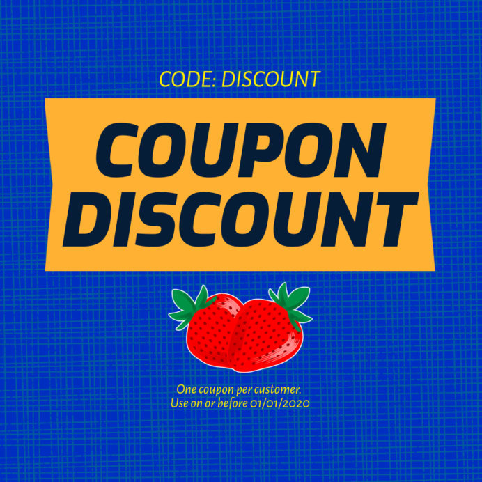 Placeit - Coupon Design Template for a Limited-Time Offer