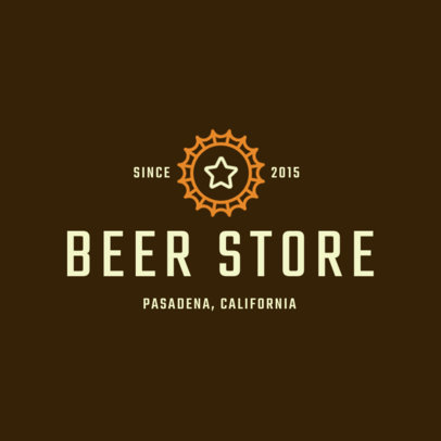 Placeit - Elegant Liquor Store Logo Design Template