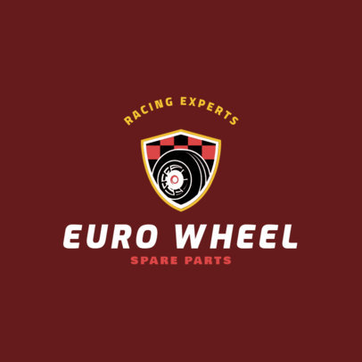 Placeit - Racing Game Logo Maker with a Somber Illustration