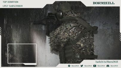 Placeit - Twitch OBS Live Stream Overlay Generator with Webcam Frame