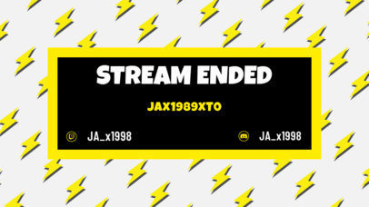 Placeit - Stream Ended Overlay Generator for Twitch Streamers