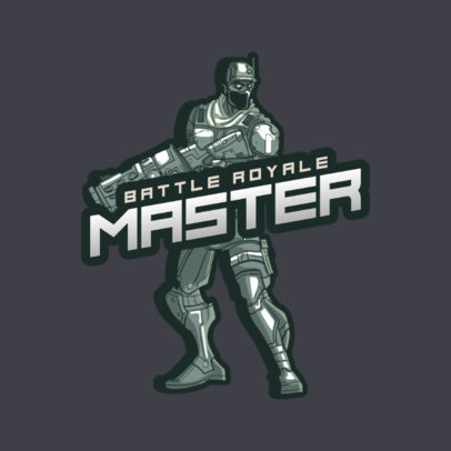 Placeit - Logo Creator for a Battle Royale Team with a Rocket Graphic