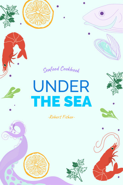 Placeit - Cookbook Cover Maker with Pastry Illustrations