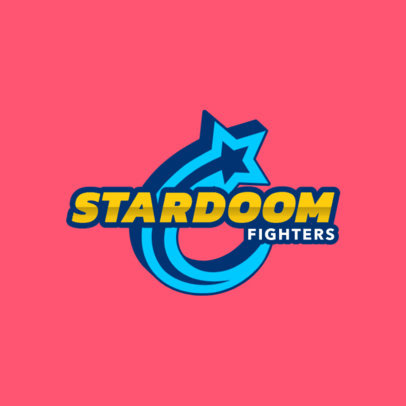 Placeit - Logo Maker for Fighting Games