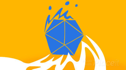 Placeit - Intro Maker for a Logo Reveal with Geometric Animated Shapes