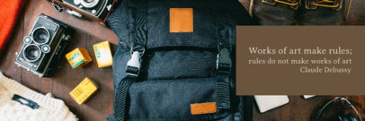 Placeit - Colorful Twitter Header Maker