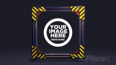 Placeit - Intro Maker with Lights Spinning Around a Logo