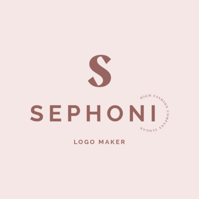 Placeit - Letters-Only Logo Template for a Clothing Brand