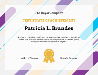 Placeit - Masterclass Completion Certificate Template