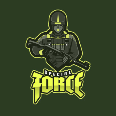 Placeit - First Person Shooter Logo Maker with Bullets Clipart