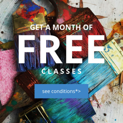 Placeit - Online Banner Maker - Text with Subtitle and Button