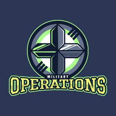 Placeit - Rainbow Six Siege-Inspired Gaming Logo Template with an ...