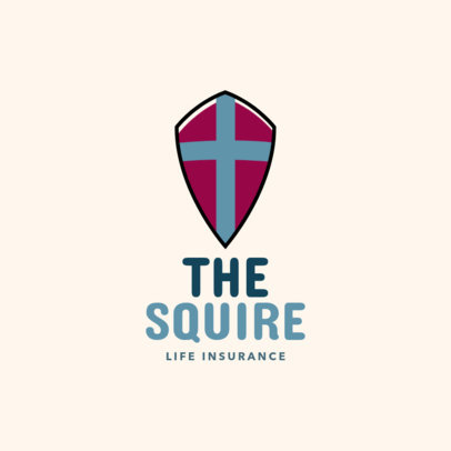 Placeit - Insurance Company Logo Maker with Geometric Shapes