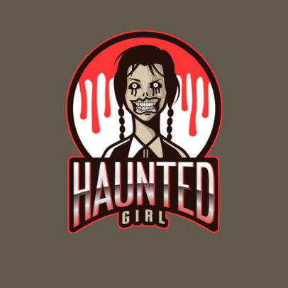 Placeit - Creepy Logo Maker for a Horror Gamer with a Cool Typography