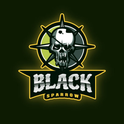 Placeit - Esports Team Logo Maker Featuring a 3D Letter Emblem