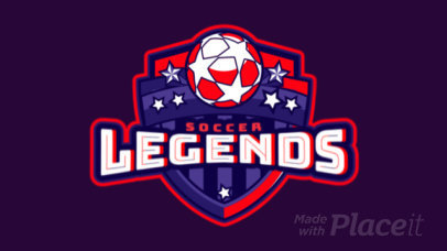 Placeit - Animated Sports Logo Generator for a Soccer Team